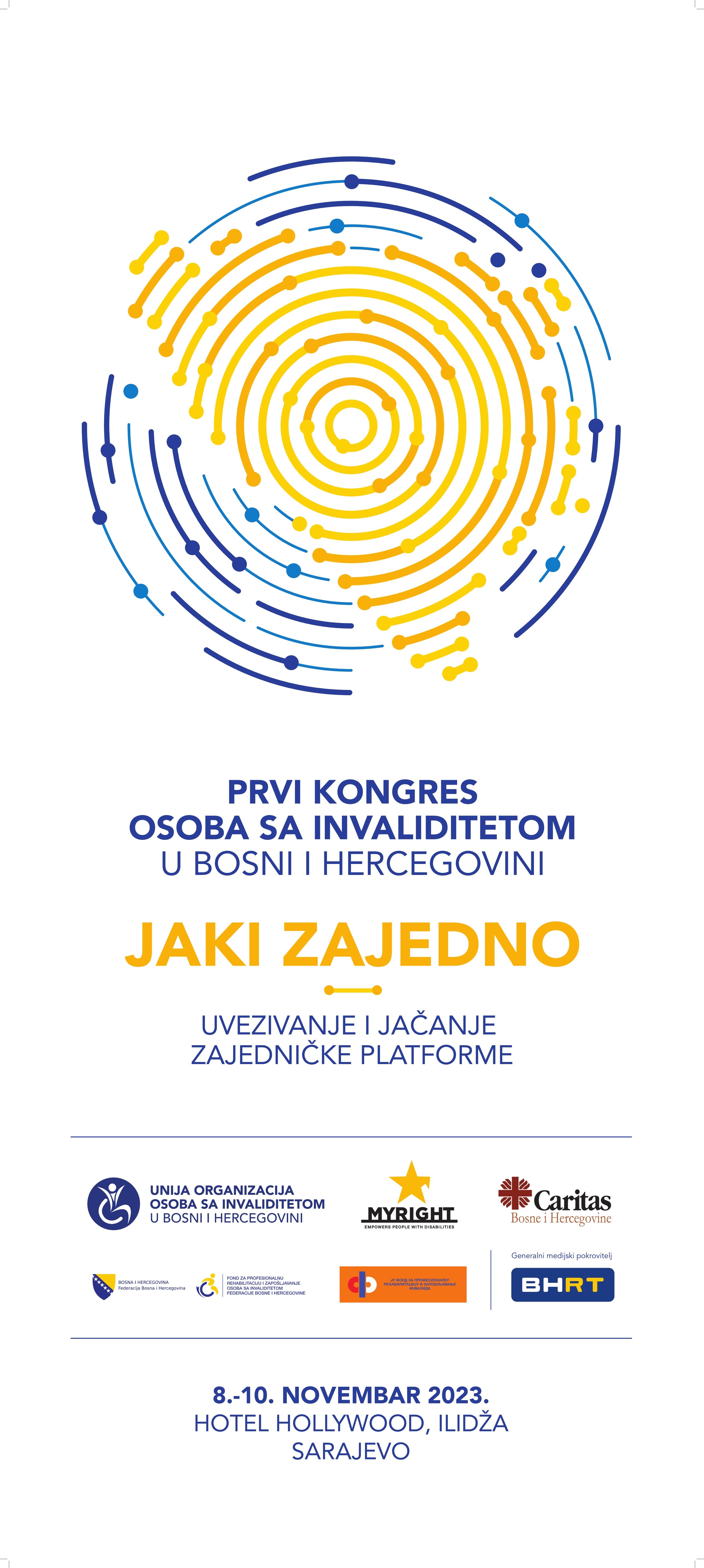 U Sarajevu će se održati Prvi kongres osoba s invaliditetom u BiH | Caritas Bosne i Hercegovine